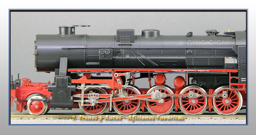 trenesyautos-aficionesfavoritas trenes 000 001 05 H0 locovapor 001 01 0003 tender BR-52 liliput5202