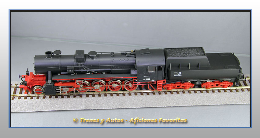 trenesyautos-aficionesfavoritas trenes 000 001 05 H0 locovapor 001 01 0003 tender BR-52 liliput5202