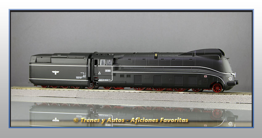 trenesyautos-aficionesfavoritas trenes 000 001 05 H0 locovapor 001 01 0005 tender BR-01 roco63206