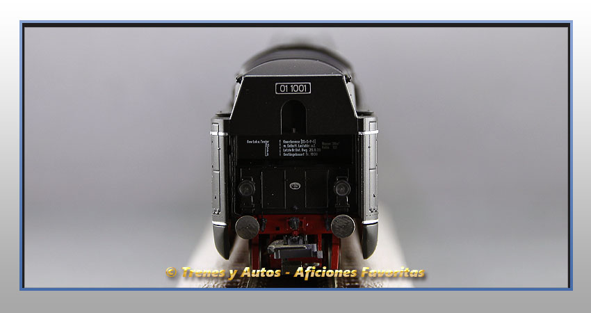 trenesyautos-aficionesfavoritas trenes 000 001 05 H0 locovapor 001 01 0005 tender BR-01 roco63206