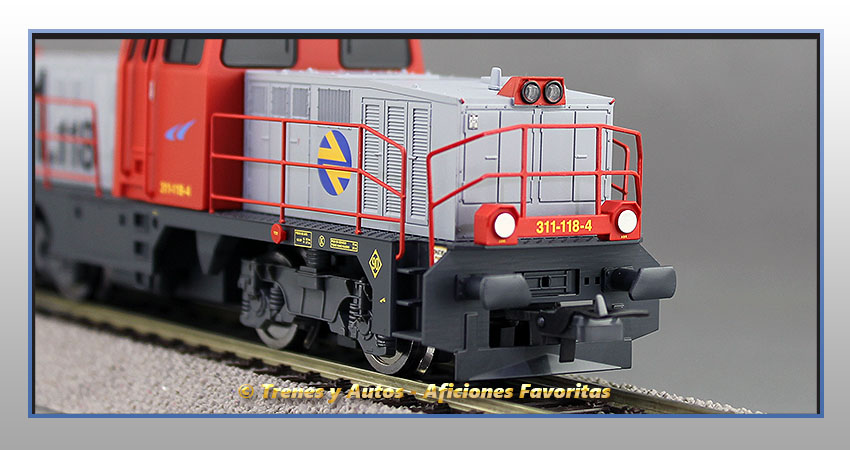trenesyautos-aficionesfavoritas trenes 000 001 03 H0 locodiesel 001 02 ...