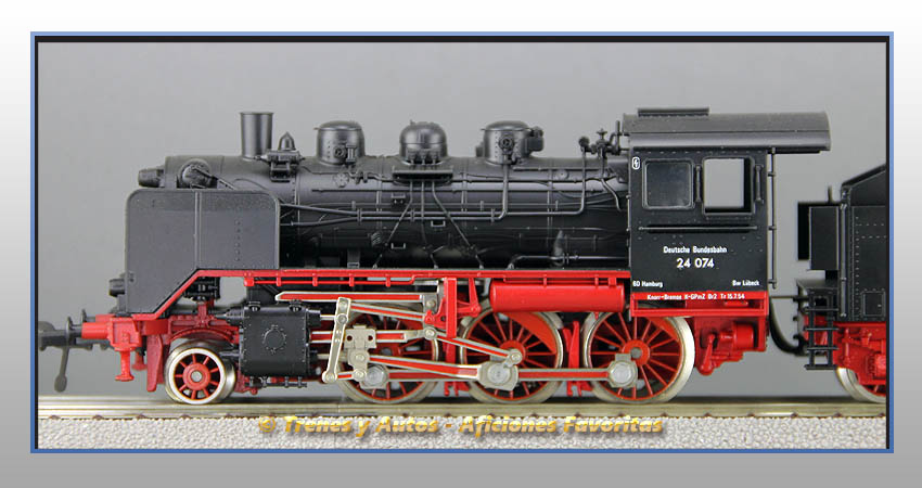 trenesyautos-aficionesfavoritas trenes 000 001 05 H0 locovapor 001 01 0022 BR-24 fleischmann4140