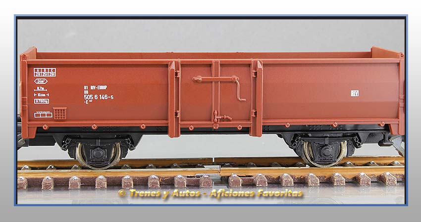 trenesyautos-aficionesfavoritas trenes 000 001 08 H0 vagonesmercancias ...