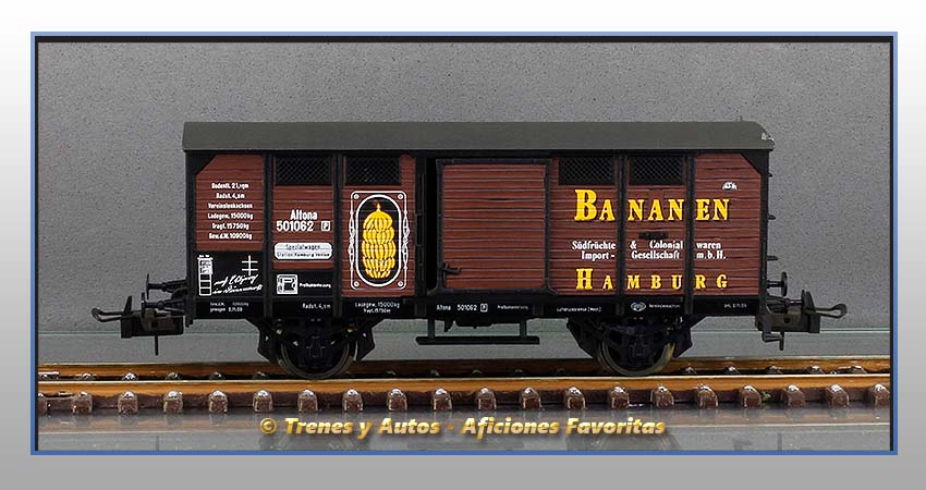 trenesyautos-aficionesfavoritas trenes 000 001 08 H0 vagonesmercancias ...