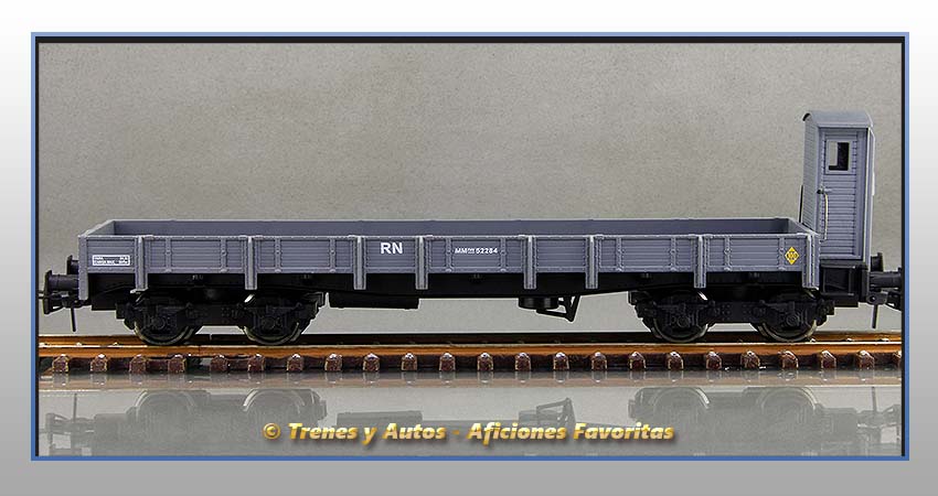 trenesyautos-aficionesfavoritas trenes 000 001 08 H0 vagonesmercancias ...